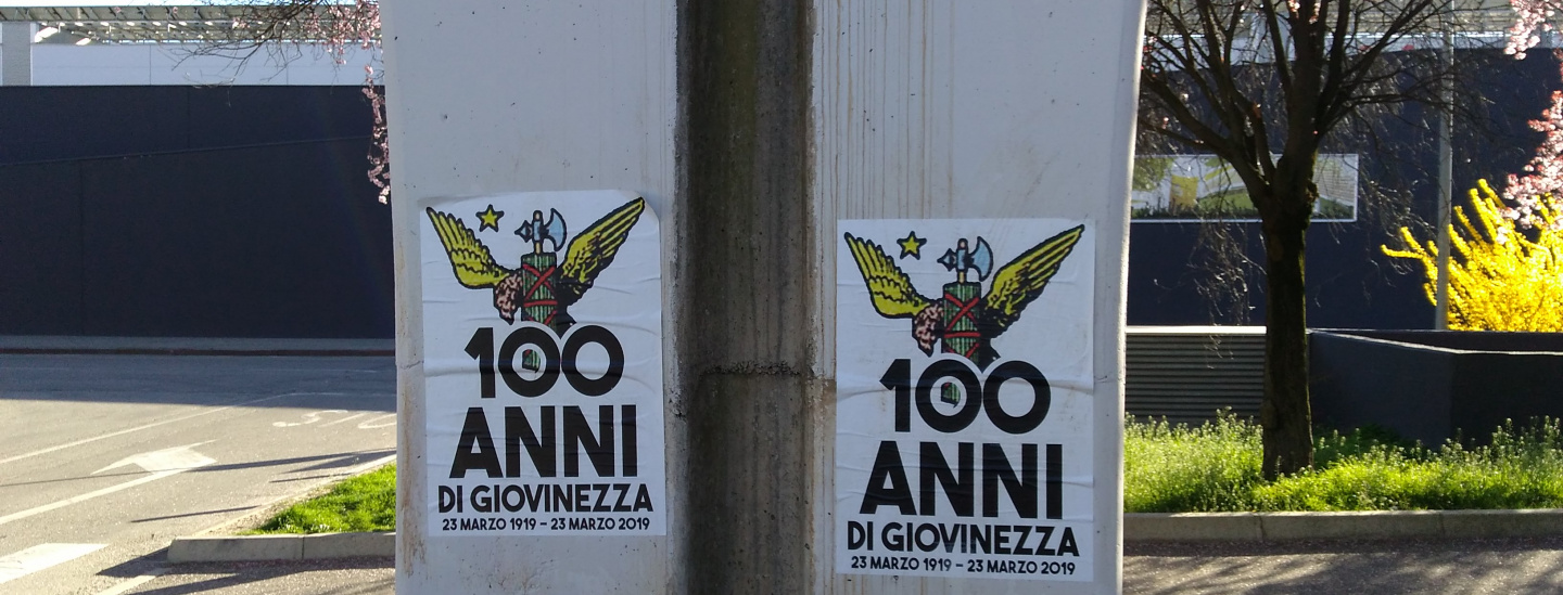 Fascho-Plakate im Visier