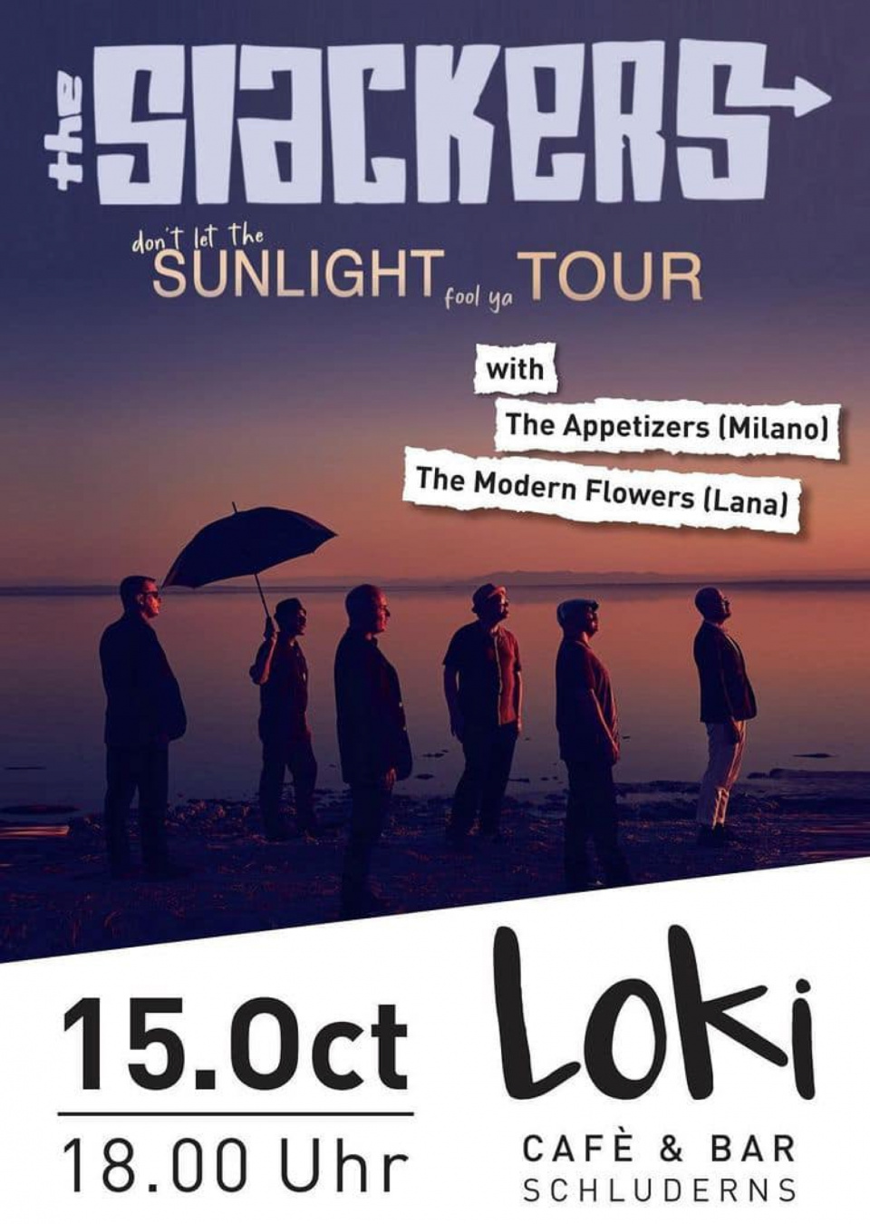 The Slackers live in Schluderns